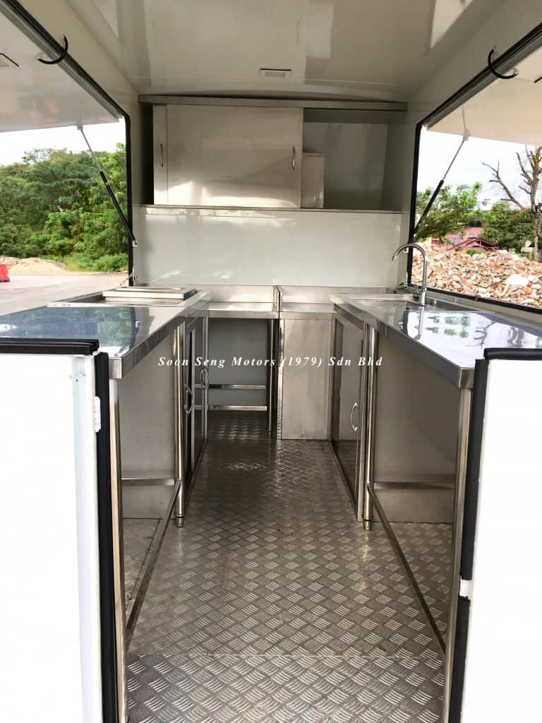 Boon Koon Viflex 2.0 - Mobile Cafe/Food Truck with Stainless Steel ...