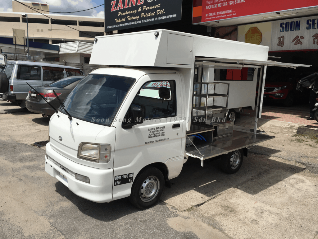 Daihatsu Hijet S200P/S210P - Luton Hawker Box With Stainless Steel Set ...